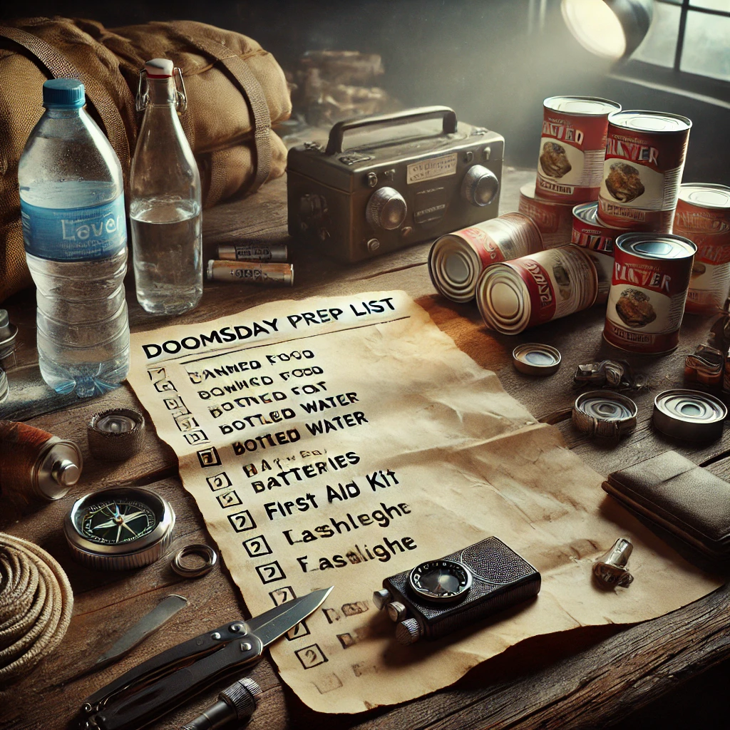 The Best Doomsday Prep List - Be Ready for Any Emergency